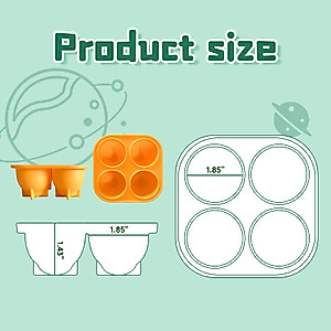 Baitedelai Dog Chew Toys,Treat Tray for Frozen Dog Food,Long-Lasting Durable Fillable Dog Treat Dispensing Dog Toy,Freezable Fillable Rubber Dog Toys with Silicone Treat Tray (Treat Mold)