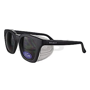 TITUS Retro Style IR Welding Safety Glasses w/Folding Side Shield