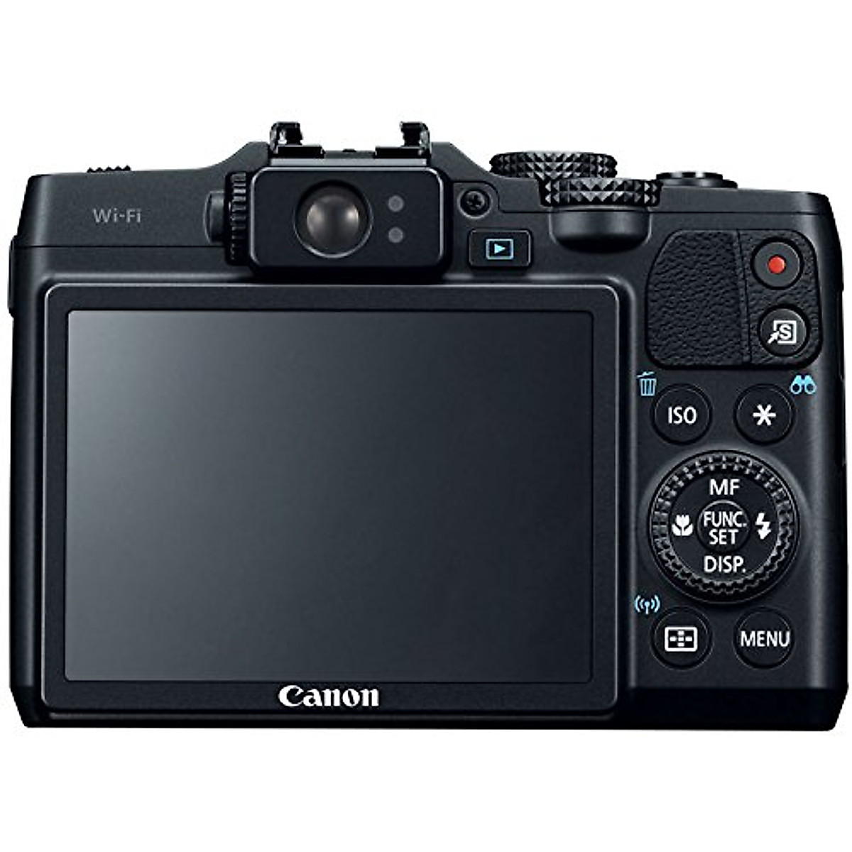 Canon PowerShot G16 12.1 MP CMOS Digital Camera with 5x Optical Zoom and 1080p Full-HD Video Wi-Fi Enabled(Renewed)