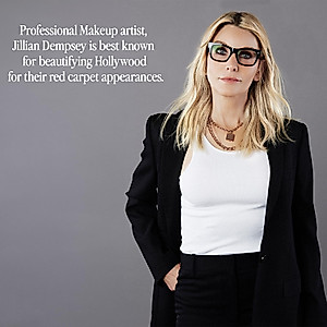 Jillian Dempsey Khôl Eyeliner | Waterproof Eyeliner Pencil with Built-in Smudger | Long-Lasting Intense Color I Deep Burgundy