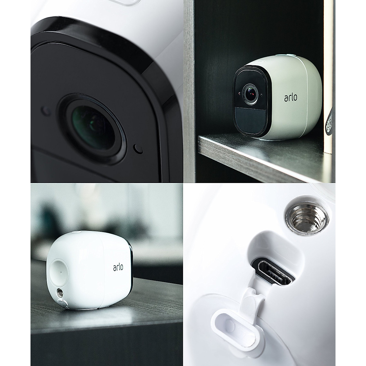 Arlo Pro - Add-on Camera | Rechargeable, Night Vision, Indoor/Outdoor, HD Video, 2-Way Audio, Wall Mount | Cloud Storage Included | Works with Arlo Pro Base Station (VMC4030)