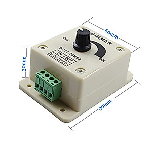 CAXUSD Wall Panel Dimmer Switch 8a Knob