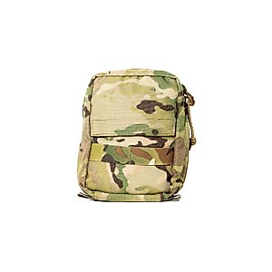 T3 Standard Medical Pouch, MOLLE-Compatible Tactical Pouch for Med Gear, Heavy-Duty Outdoor Pouch for Hiking and Recreation, Supplies Sold Separately, Multicam