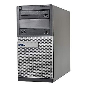Dell OptiPlex 3020-Tower, Core i5-4570 3.2GHz, 8GB RAM, 256GB Solid State Drive, DVDRW, Windows 10 Pro 64bit (Renewed)