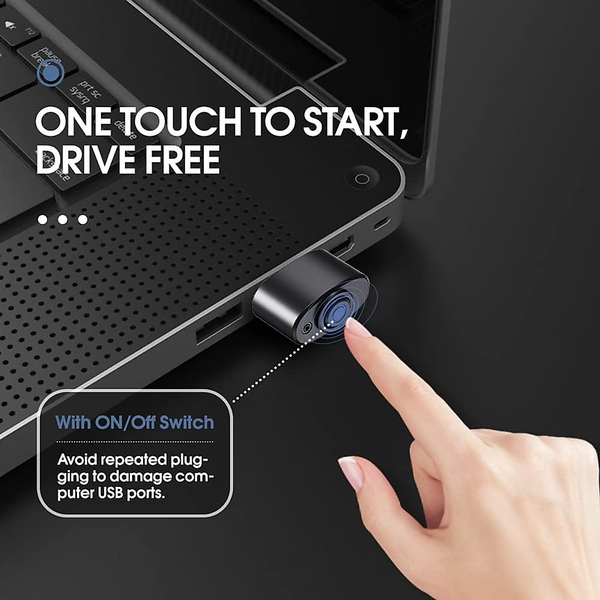 LIZZOT Mini Mouse Jiggler USB,Undetectable Mouse Mover Automatic Computer Mouse Mover Jiggler,Keeps Computer Awake