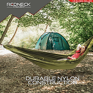 Redneck Convent RC Sleeping Bag Travel Hammock with Mosquito Net - Lightweight Sleeping Bags for Adults Warm Weather Camp Tree Hammock