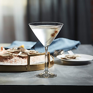 Libbey Midtown Martini Glasses, 12-ounce, Set of 4