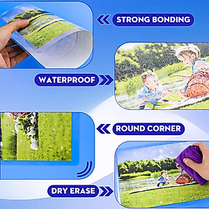 CAREGY Thermal Laminating Pouches, 200 Pack Laminating Sheets, 3 Mil, 9 x 11.5 Inches Lamination Sheet Paper for Laminator, Clear, Letter Size, Office and School Supplies