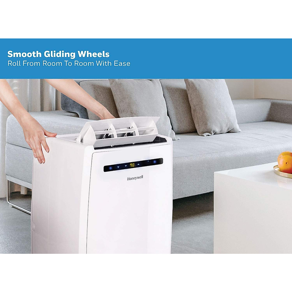 Honeywell Home MN10CESWW Environmental Appliance, Rooms Up To 350-450 Sq. Ft, White