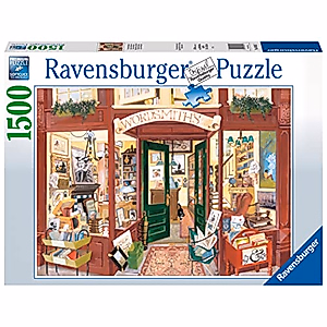 Ravensburger Wordsmith's Bookshop Puzzle - 1500 Piece Jigsaw for Adults and Kids | Unique and Captivating Imagery | Premium Puzzling Experience | FSC-Certified Materials