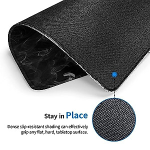 Mouse Pad Anti-Slip Waterproof Mousepad for Computer Laptop Office Pickle Slut Logo Home 10x12in