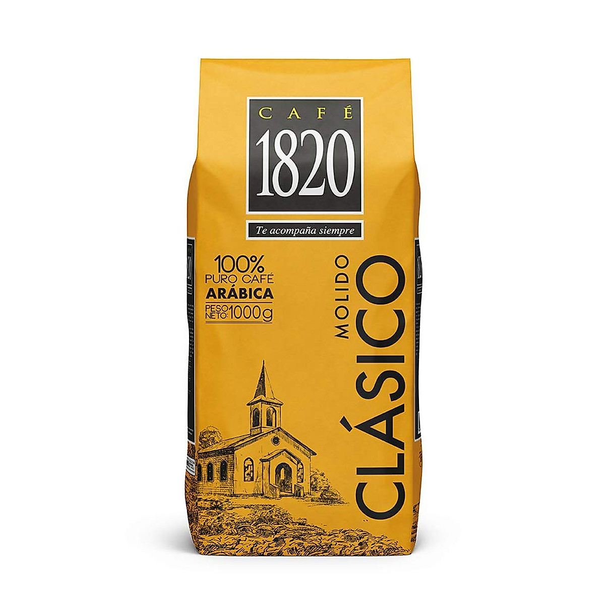 Café 1820 Classic, Premium Costa Rican Ground Coffee, 100% Arabica, Dark Roast, High Altitude Blend with Aroma & Fruity Notes, 32 oz