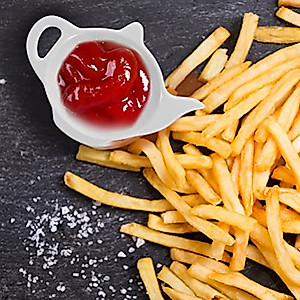 LIFKOME Tea Holder Tea Holder 3 Pcs Ceramic Tea Bag Holder Teapot Shaped Teabag Coaster Tray Tea Bag Saucer Seasoning Dish for Home Kitchen White Tea Party Favors Ceramic Coasters