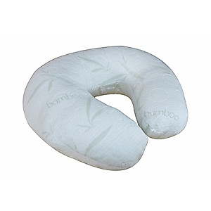 All American Collection Comfortable Soft Plush Light Polyester Bamboo Nursing Travel Pillow for Mom Baby Toddler