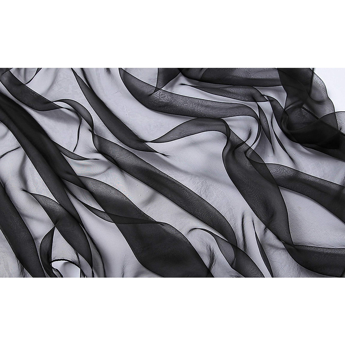 K-Elewon Solid Color Silk Feeling Scarf Fashion Scarves Wrap Long Lightweight Shawls for Women H01-01