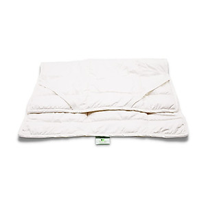 OrganicTextiles Australian Wool Crib Mattress Pad (Cradle Size, 18x36)(Flat),GOTS Certified,Safe Healthy Sleeping Environment,Machine Washable,Soft and Breathable,for Toddler’s,Babies,Boys,Girls