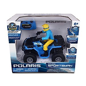 NKOK 1/8 Polaris Sportsman XP 1000 with Rider RC, Colors Will Vary