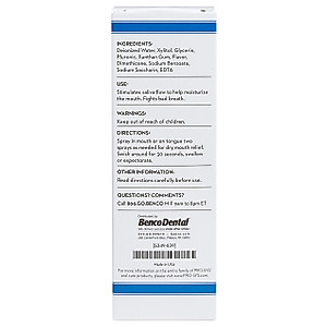 PRO-SYS® Dry Mouth Spray, Alcohol-Free, Sugar-Free, Mild Mint, 2 fl. oz. – 1 Bottle