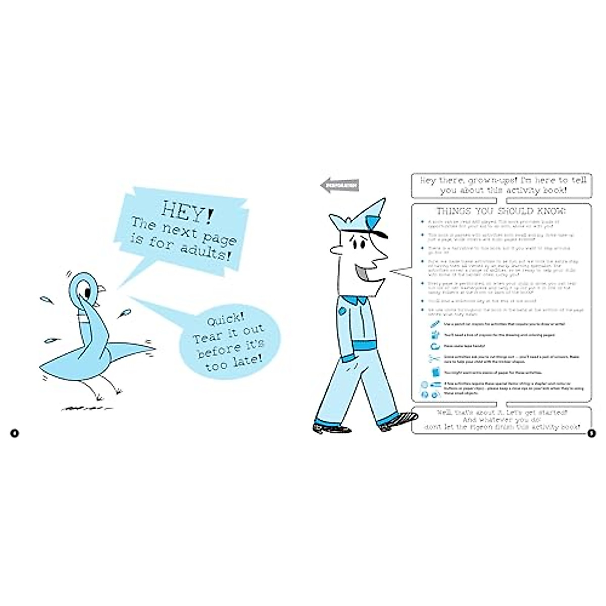 Don't Let the Pigeon Finish This Activity Book!-Pigeon series