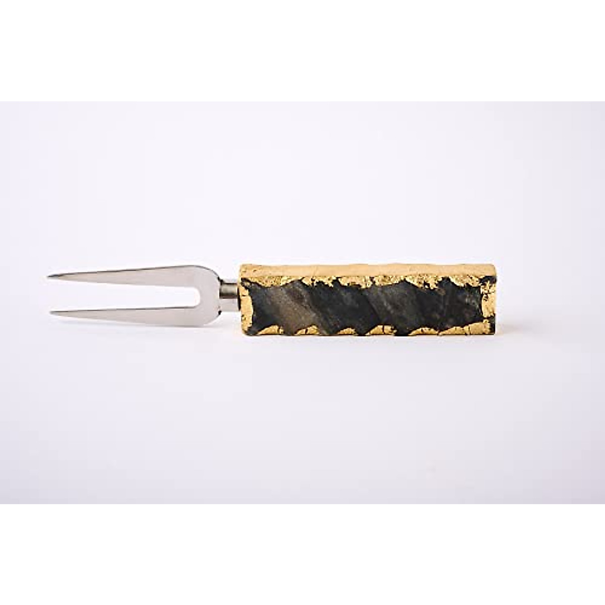 Mud Pie Marble Cheese, 3 Piece Set, White, board 8" x 8" | utensils 7" (41100042)