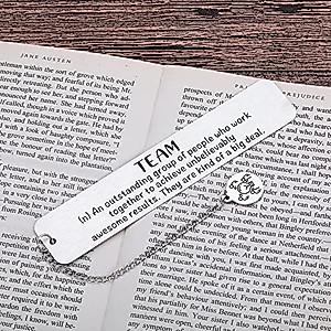 Fleure Esme Bookmark Gifts for Him Her Coworker Employee Boss Day Gifts Appreciation Gifts for Boss Lady Team Office Gifts Going Away Farewell Leaving Retirement Birthday Gifts for Coworker Mentor