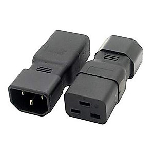 PDU UPS Power IEC Male C14 to Female C19/C7/C5 Adapter IEC Connector New (WA-0089)