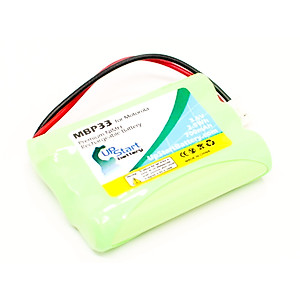 2 Pack - Replacement for Motorola MBP36PU Battery - Compatible with Motorola MBP33 MBP36 Baby Monitor Battery (700mAh 3.6V NI-MH)