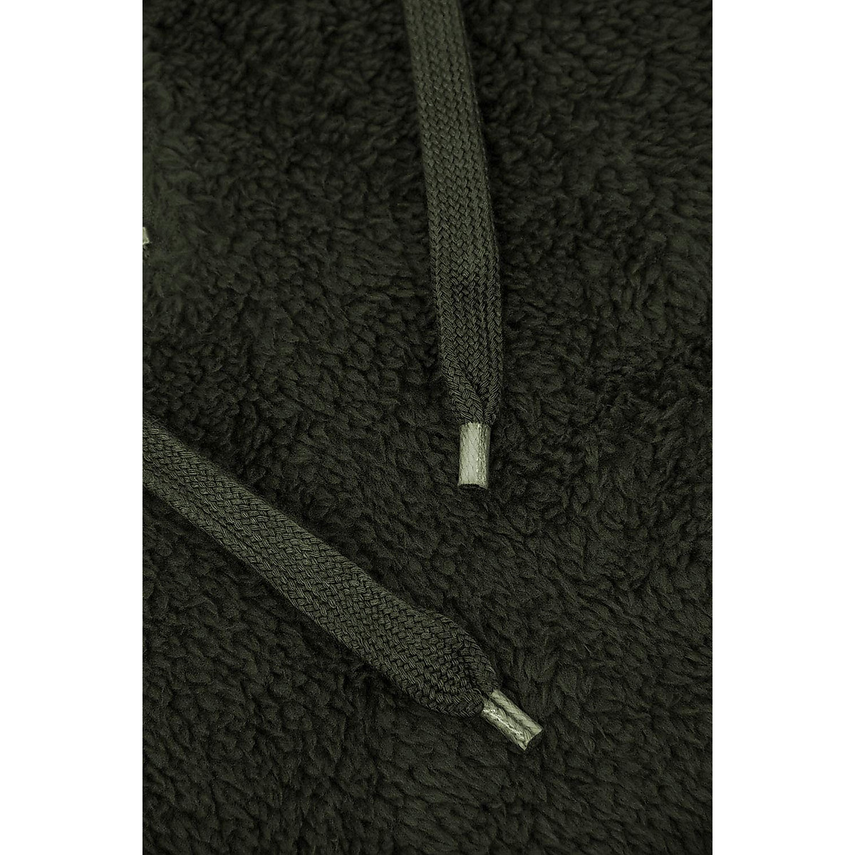 COCOLEGGINGS Women's 2023 Fashion Fuzzy Warm Casual Loose Hooded Sweatshirt Hoodies with Pockets Outerwear Army Green XL