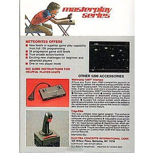 METEORITES, ATARI 5200