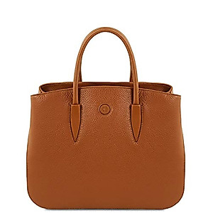 Tuscany Leather Camelia Leather handbag Cognac