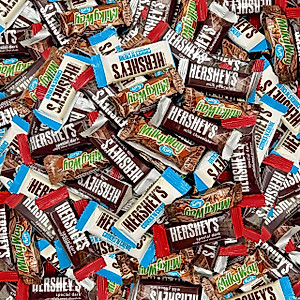 Assorted Chocolate Candy Bars - HERSHEY’S, MILKY WAY (3 Pound Bag - Approx. 90 Count)