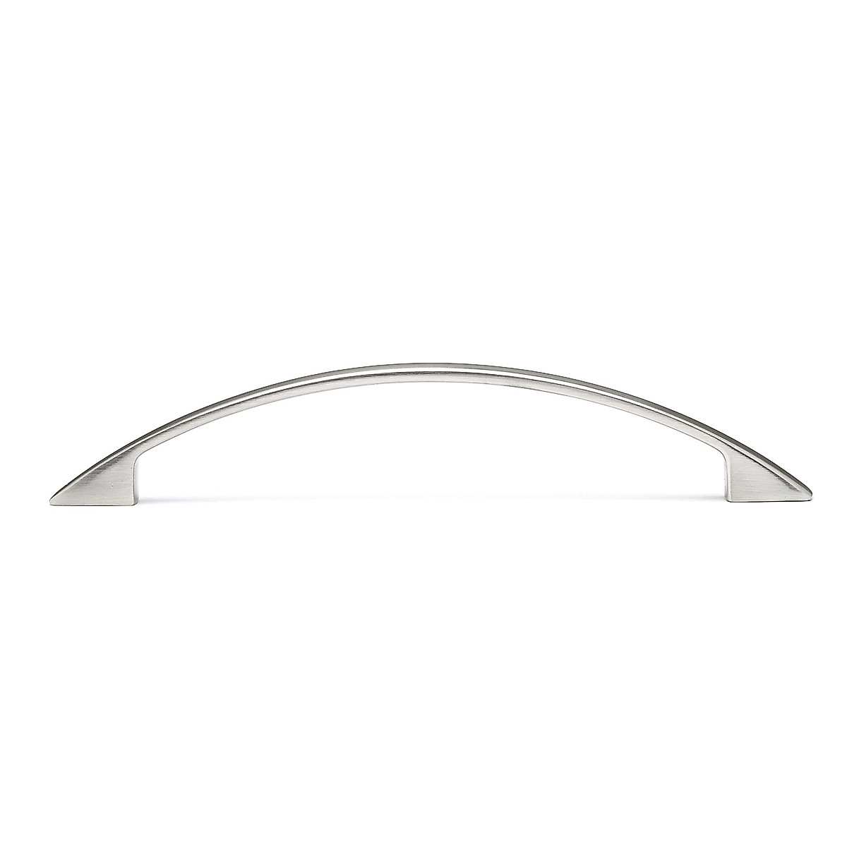 Richelieu Hardware BP23103128195 Cambria Collection 5 1/16-inch (128 mm) Center-to-Center Brushed Nickel Modern Cabinet and Drawer Pull Handle for Kitchen, Bathroom, and Furniture