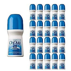 Avon On Duty 24 Hours Sport Roll-on Anti-perspirant Deodorant 2.6 oz (20-Pack)