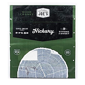Oklahoma Joe's Wood Smoker Chunks, 8 lb, Hickory