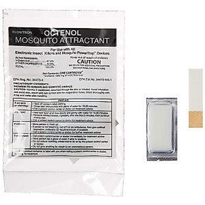 Flowtron MA-1000-6 Octenol Mosquito Attractant Cartridges, 6-Pack
