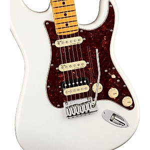 Fender American Ultra Stratocaster HSS - Arctic Pearl with Maple Fingerboard