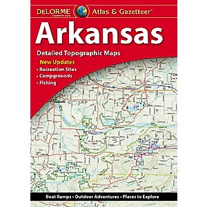 Delorme Arkansas Atlas and Gazetteer (Delorme Atlas & Gazeteer)