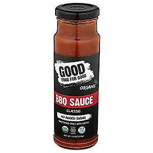 GOOD FOOD FOR GOOD Organic Classic BBQ Sauce, 9.5 OZ