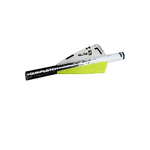 New Archery Products NAP Quikfletch 3" Hellfire Crossbow Fletching (6 Pack), Yellow