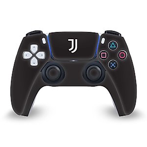 Head Case Designs Officially Licensed Juventus Football Club Typography Art Matte Vinyl Faceplate Sticker Gaming Skin Decal Cover Compatible With Sony PlayStation 5 PS5 DualSense Controller