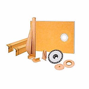 Schluter Kerdi-Shower Kit 38" x 60", Offset ABS Flange