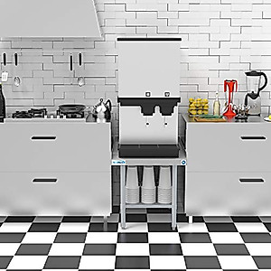 KoolMore 16 Gauge Stainless Steel Commercial Equipment Stand - 30 x 24 Heavy Duty Griddle Stand with Undershelf (EQT-163024)