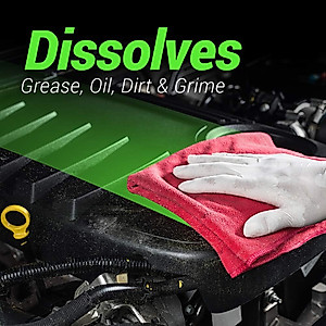 Fuller Brush 2X Power Fulsol Degreaser - Powerful Multi-Surface Degreaser Concentrate - All Purpose Oil, Grease & Grime Cleaner For Bike, Automotive, Grill, Bathroom & Kitchen