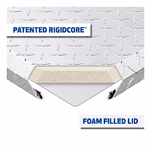 UWS TBS-69 Single Lid Aluminum Toolbox with Beveled Insulated Lid