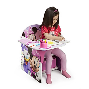 Delta Children Chair Desk With Storage Bin, Disney Minnie Mouse