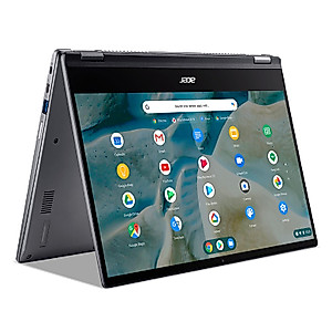 Acer Chromebook Enterprise Spin 514 Convertible Laptop | AMD Ryzen 5 3500C | 14" Full HD IPS Touch Display | 8GB DDR4 | 128GB SSD | microSD | Wi-Fi 5 | Backlit Keyboard | Chrome OS | CP514-1WH-R1H8