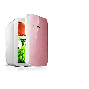 HESNDxbx Mini Fridge Portable Refrigerator Compact Multifunction Mini Beauty Cosmetics Refrigerators Drink Cooler Warmer Fridge for Home Car