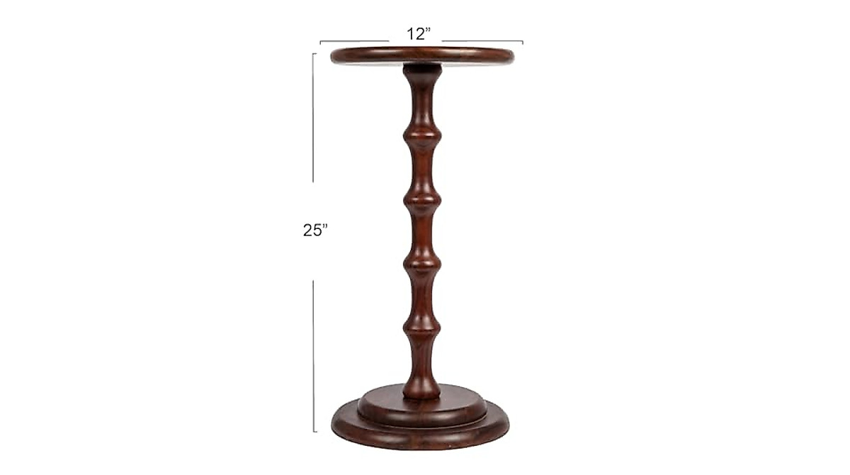 Creative Co-Op Ergo Pedestal Table - Stylish & Functional