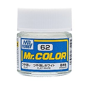 Mr. Hobby Mr. Color C62 Flat White 10ml Bottle