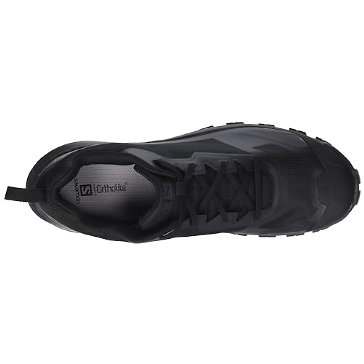 Salomon Sense Ride 4 Trail Running Shoes for Men, Black/Quiet Shade/Ebony, 12